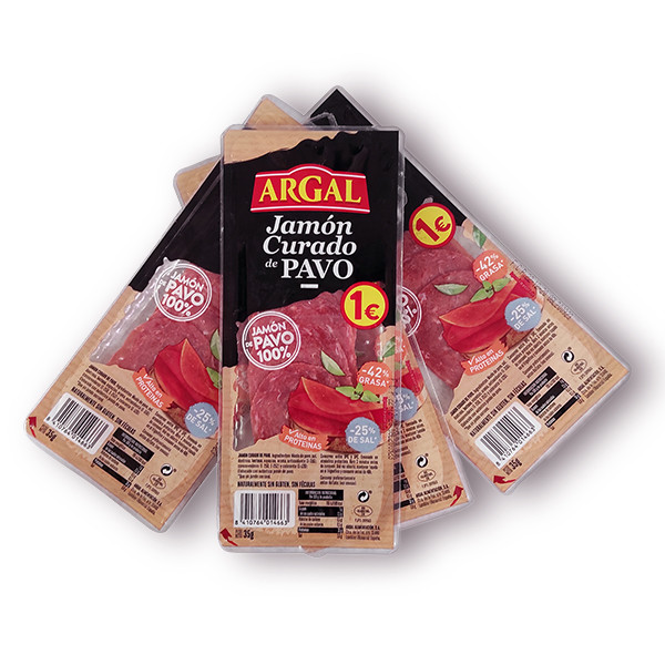 Jamón curado de Pavo